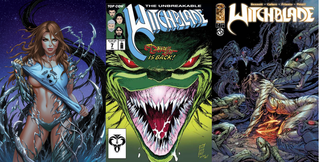 WITCHBLADE 7 TYLER KIRKHAM HOMAGE VARIANT– The Comic Mint