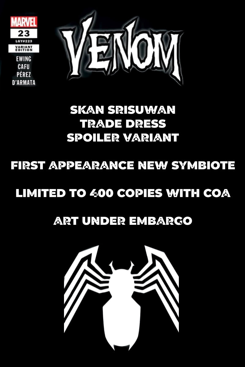 VENOM 23 SKAN SECRET SPOILER VARIANT– The Comic Mint