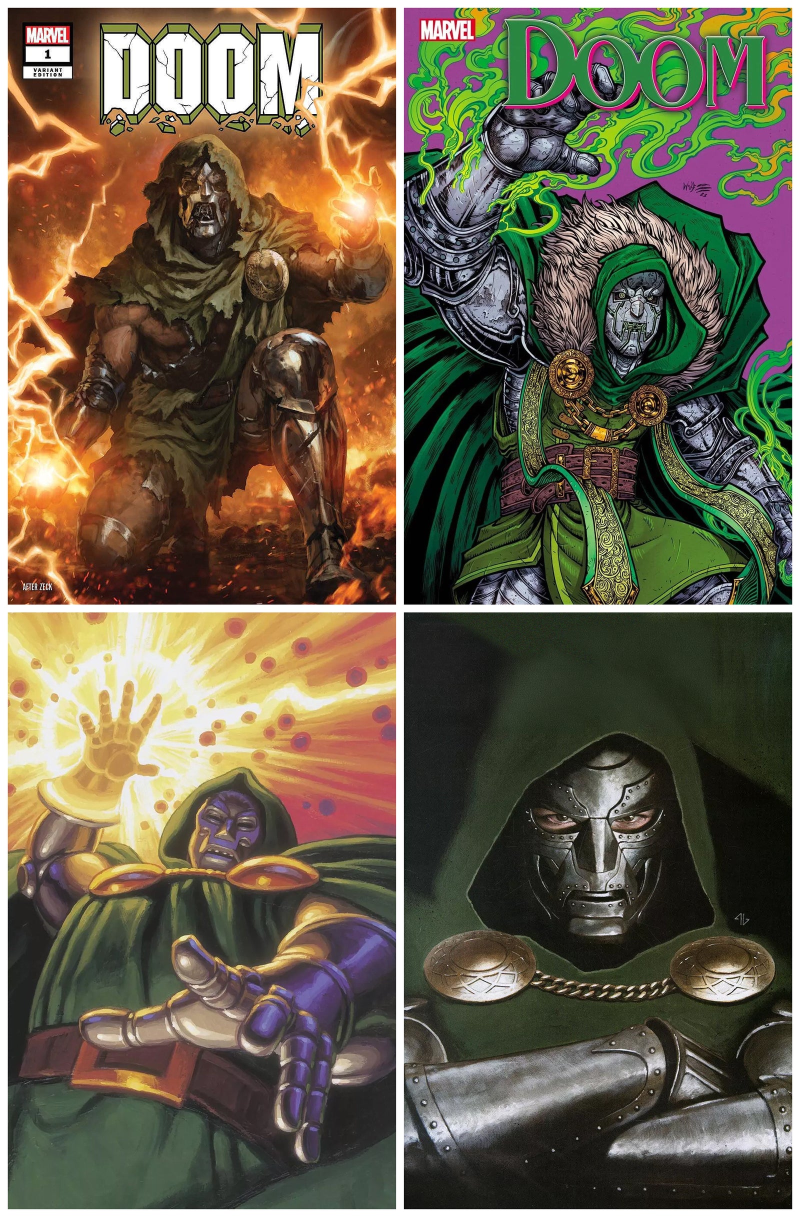 DOOM 1 SKAN SECRET WARS HOMAGE VARIANT– The Comic Mint