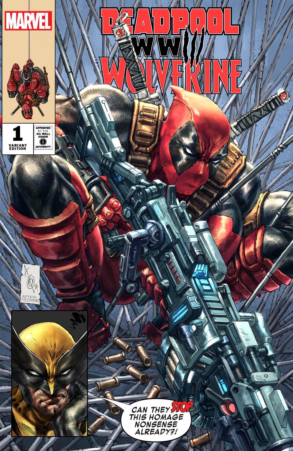 DEADPOOL WOLVERINE WW3 #1 SDCC ALAN QUAH VIRGIN VARIANT– The Comic Mint