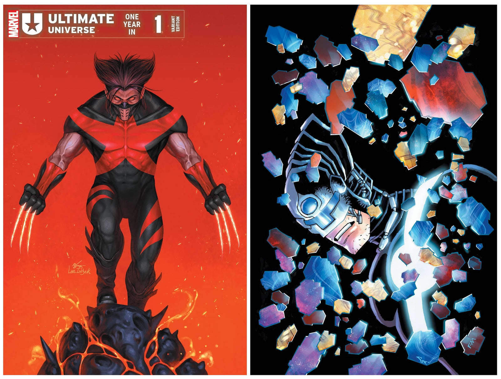 ULTIMATE UNIVERSE ONE YEAR IN 1 INHYUK LEE FIRST ULTIMATE WOLVERINE VA ...