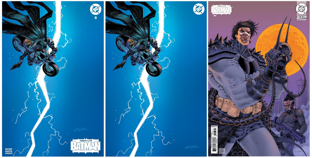 ABSOLUTE BATMAN 8 REDCODE VARIANTS– The Comic Mint