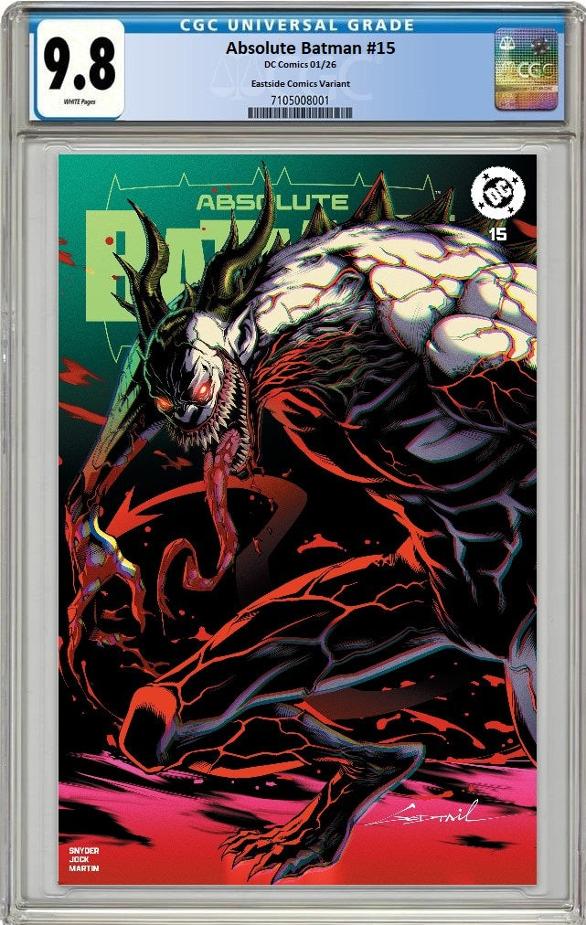 ABSOLUTE BATMAN 15 GODTAIL VARIANT FEATURING FIRST APPEARANCE OF ABSOL ...