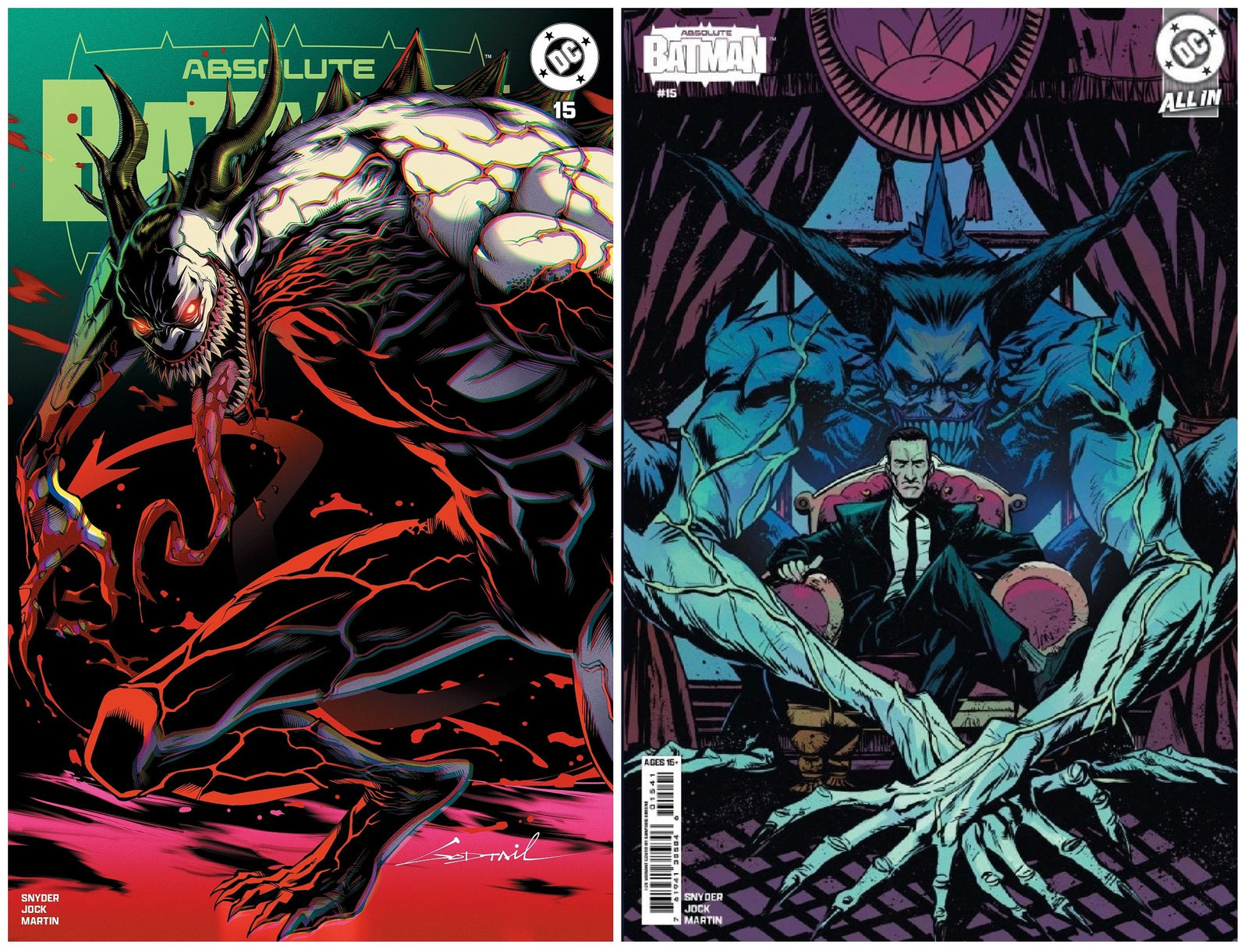 ABSOLUTE BATMAN 15 GODTAIL VARIANT FEATURING FIRST APPEARANCE OF ABSOL ...