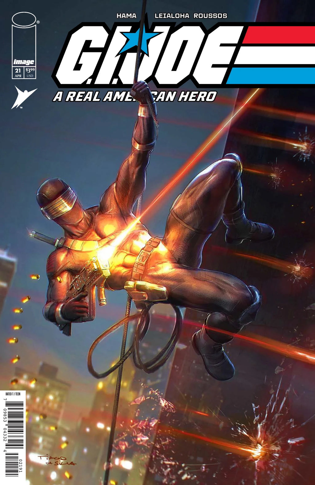 GI JOE 21 SILENT MISSIONS TIAGO DA SILVA HOMAGE VARIANT– The Comic Mint