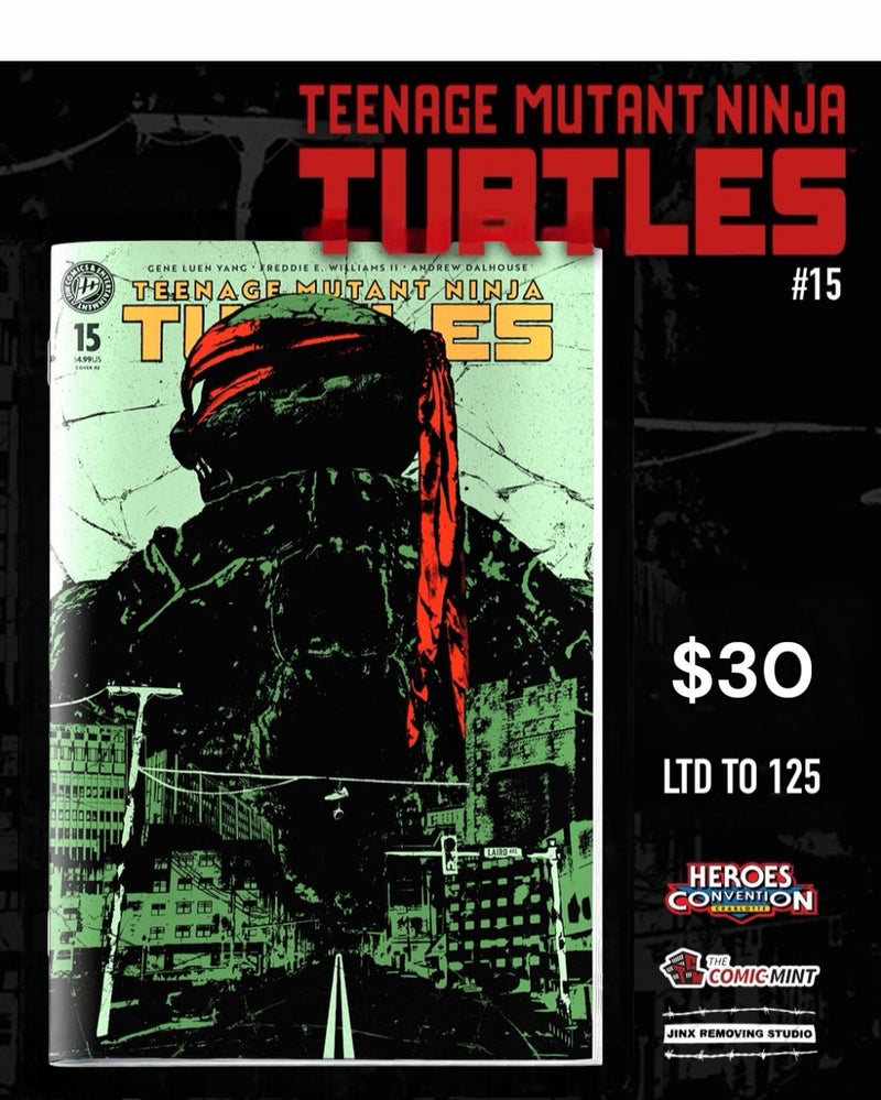 TMNT 15 HEROES CON MATT WILSON VARIANT– The Comic Mint