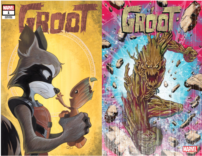 Rocket Raccoon And Groot Comic