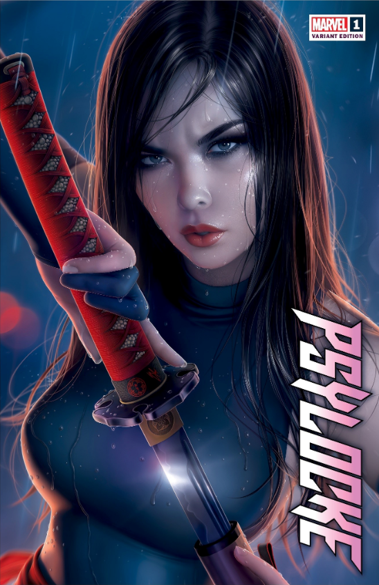 PSYLOCKE 1 WARREN LOUW VARIANTS– The Comic Mint