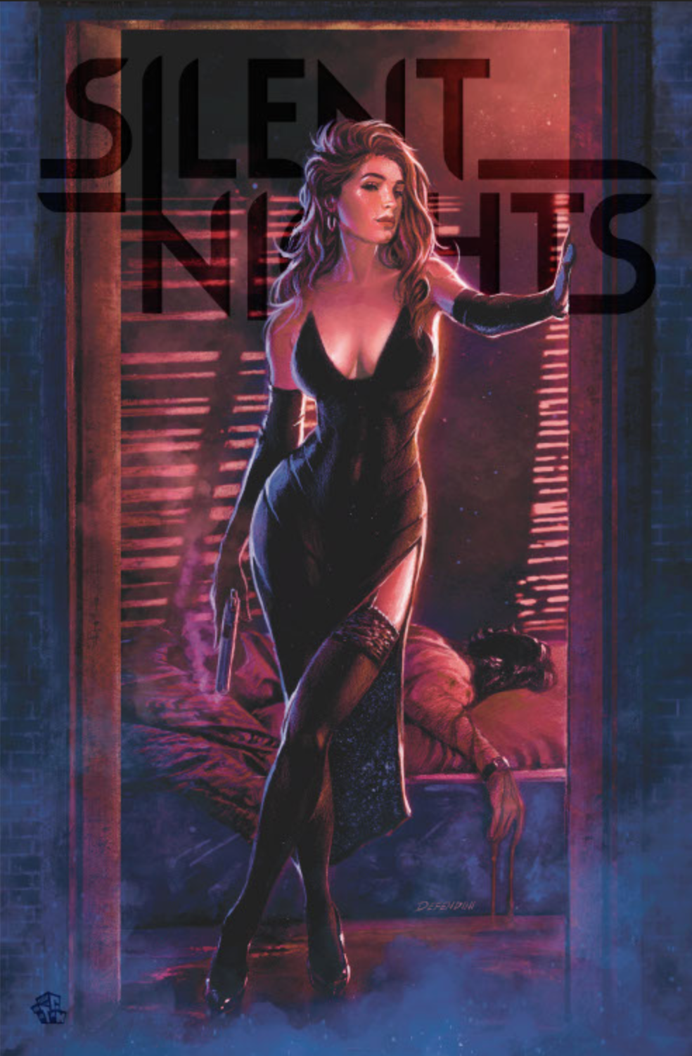 SILENT NIGHTS 1 STEVEN DEFENDINI TCM PRESS NYCC PREVIEW VARIANT– The ...