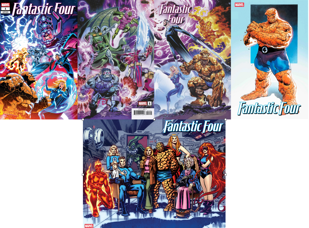 FANTASTIC FOUR 1 SDCC GODTAIL VARIANT– The Comic Mint