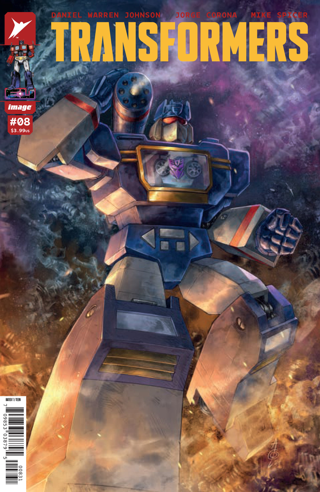 TRANSFORMERS 8 ALAN QUAH SOUNDWAVE VARIANT– The Comic Mint