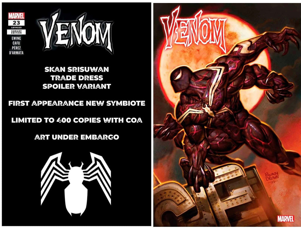 VENOM 23 SKAN SECRET SPOILER VARIANT– The Comic Mint