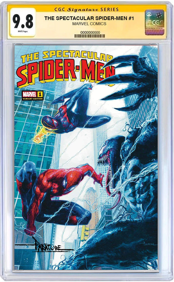 THE SPECTACULAR SPIDER-MEN 1 DAVIDE PARATORE VARIANT– The Comic Mint