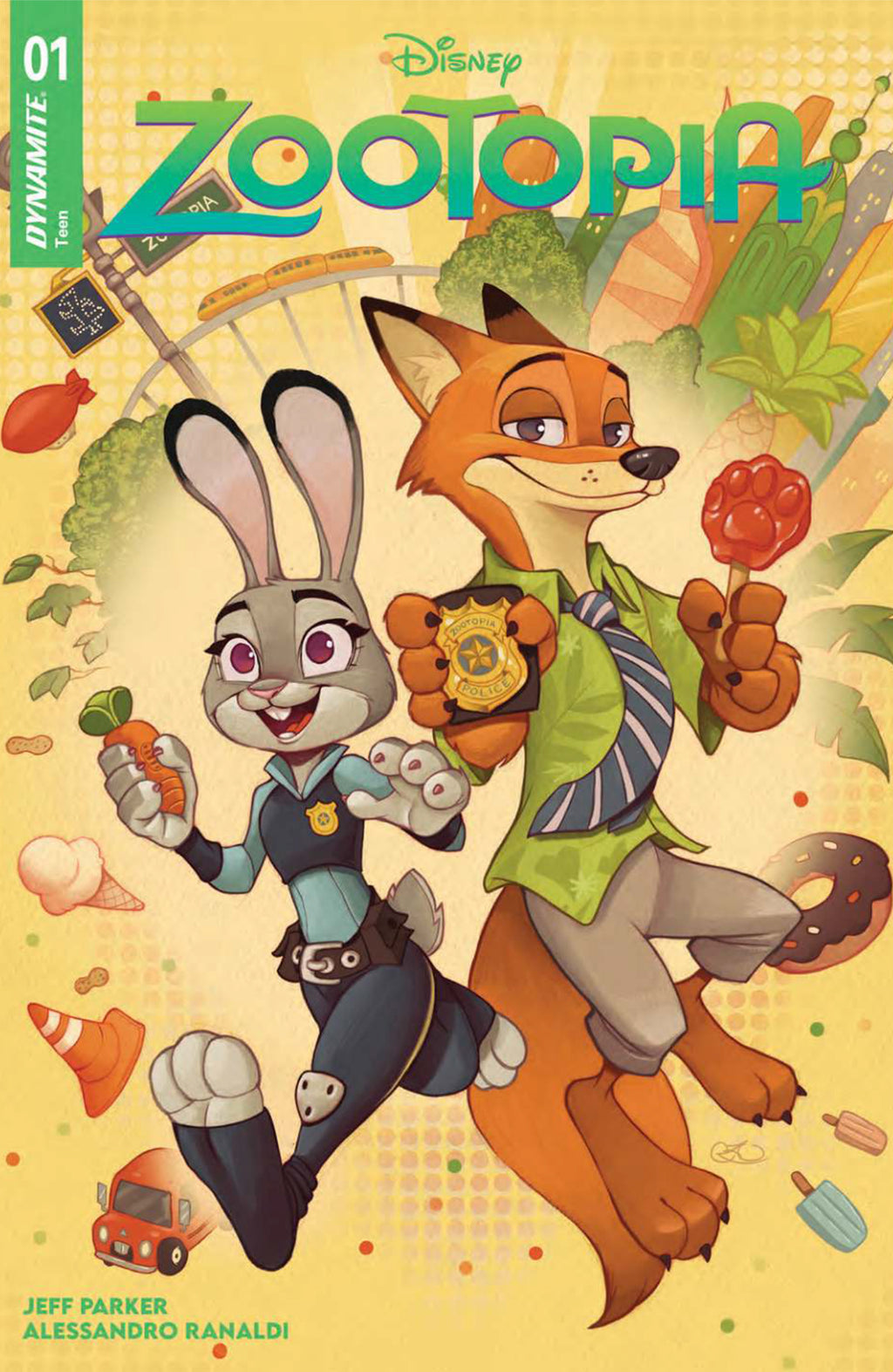 ZOOTOPIA 1 CHRISSIE ZULLO MEGACON VARIANT– The Comic Mint