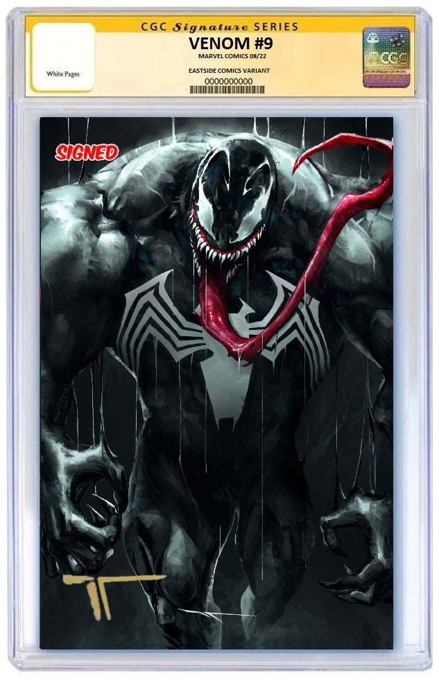 VENOM 9 IVAN TAO NEGATIVE DRIP VARIANT– The Comic Mint