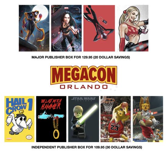 TCM MEGACON EXCLUSIVE BOX OPPORTUNITY– The Comic Mint