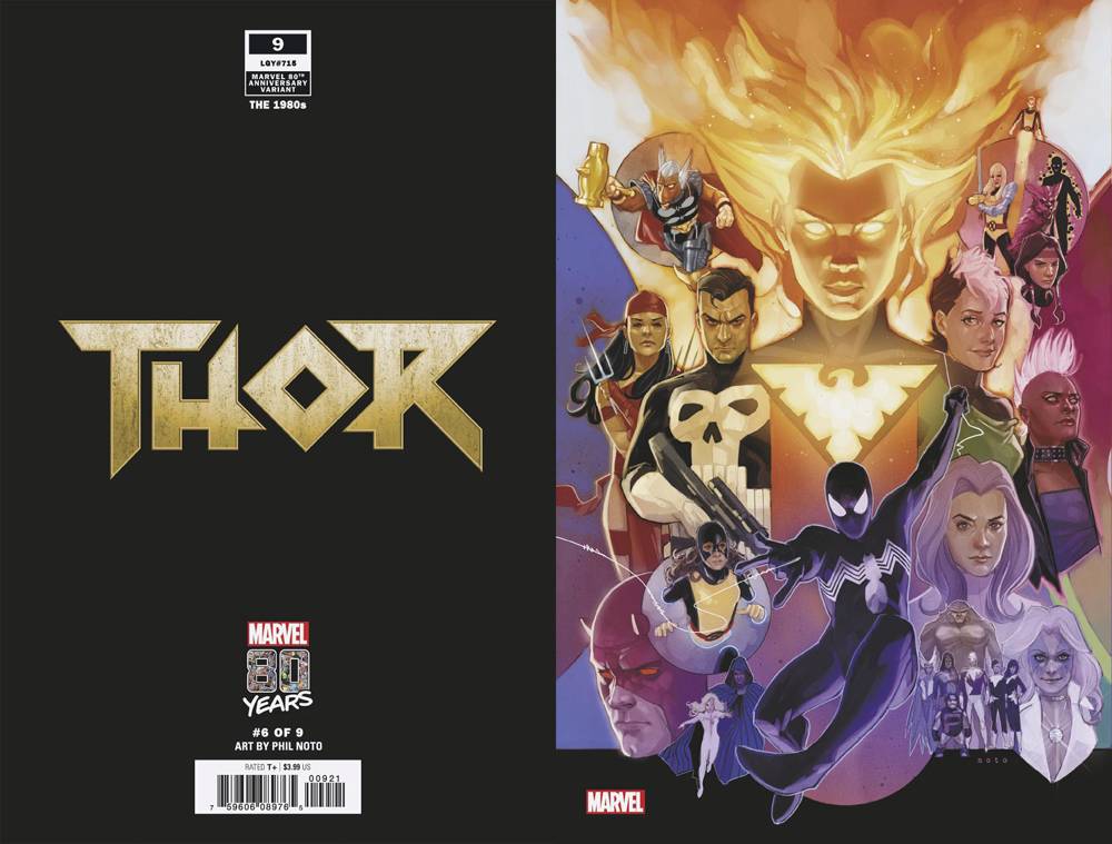 THOR #9 NOTO MARVEL 80TH VARIANT– The Comic Mint
