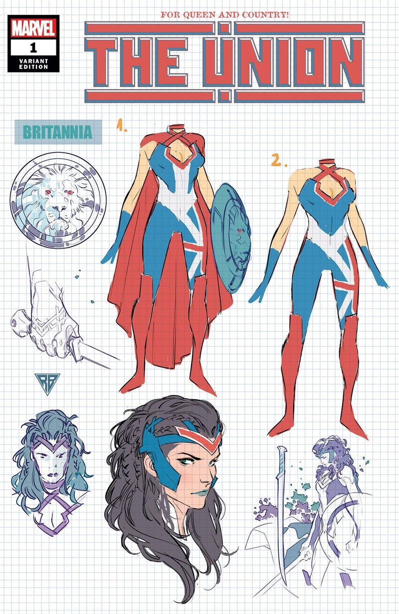THE UNION #1 SILVA DESIGN VARIANT– The Comic Mint