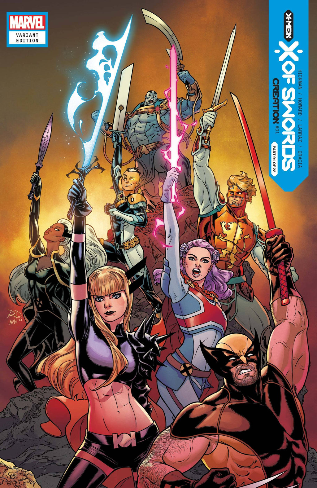 X OF SWORDS: CREATION #1 DAUTERMAN LAUNCH VARIANT– The Comic Mint