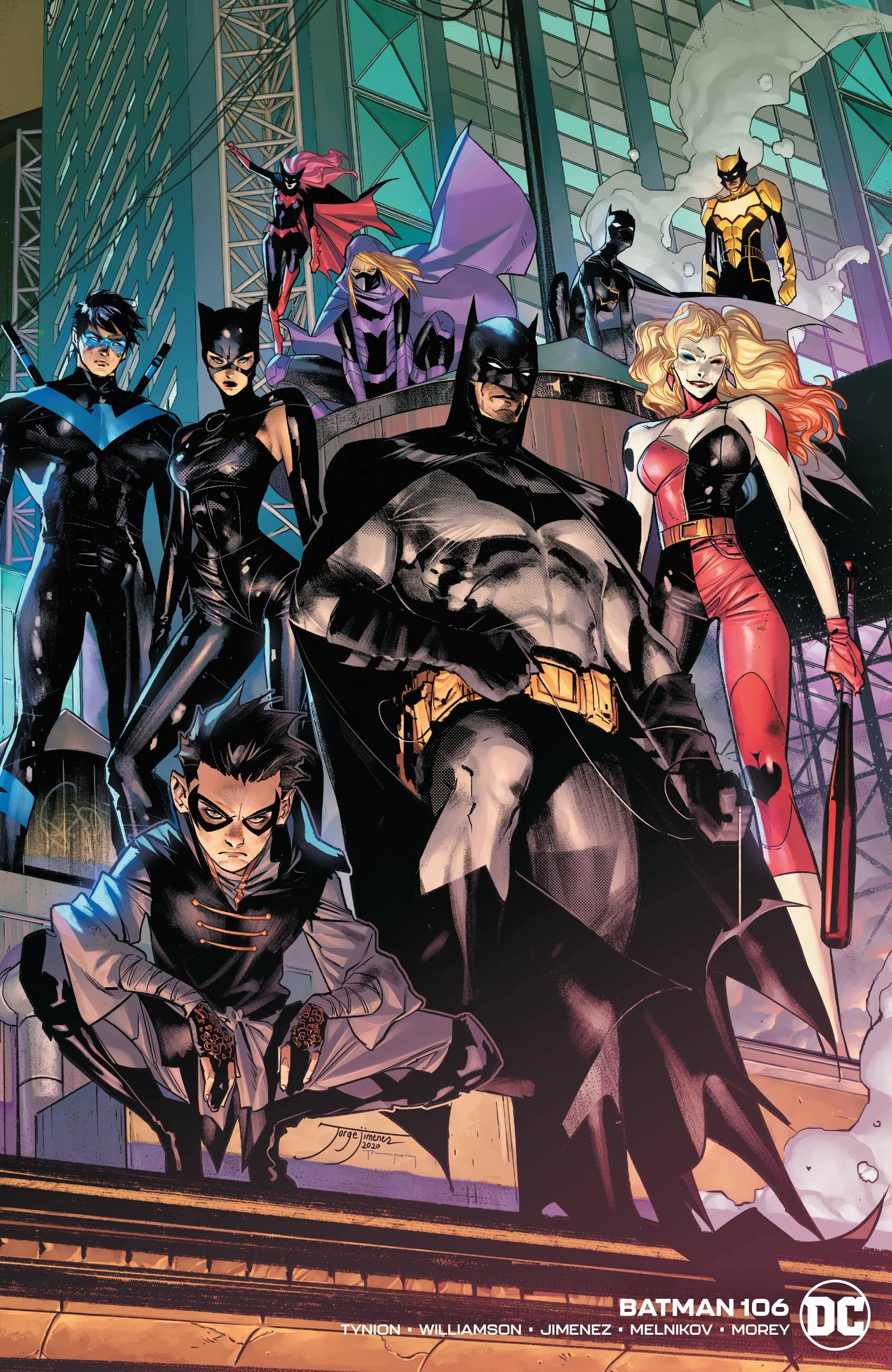 BATMAN #106 JORGE JIMENEZ WRAPAROUND VARIANT– The Comic Mint