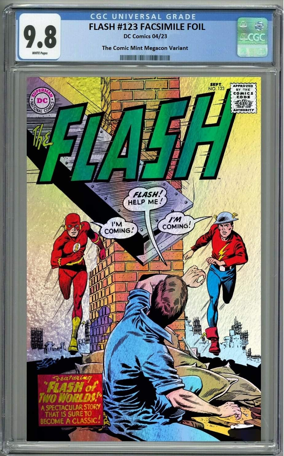 FLASH #123 MEGACON FOIL– The Comic Mint