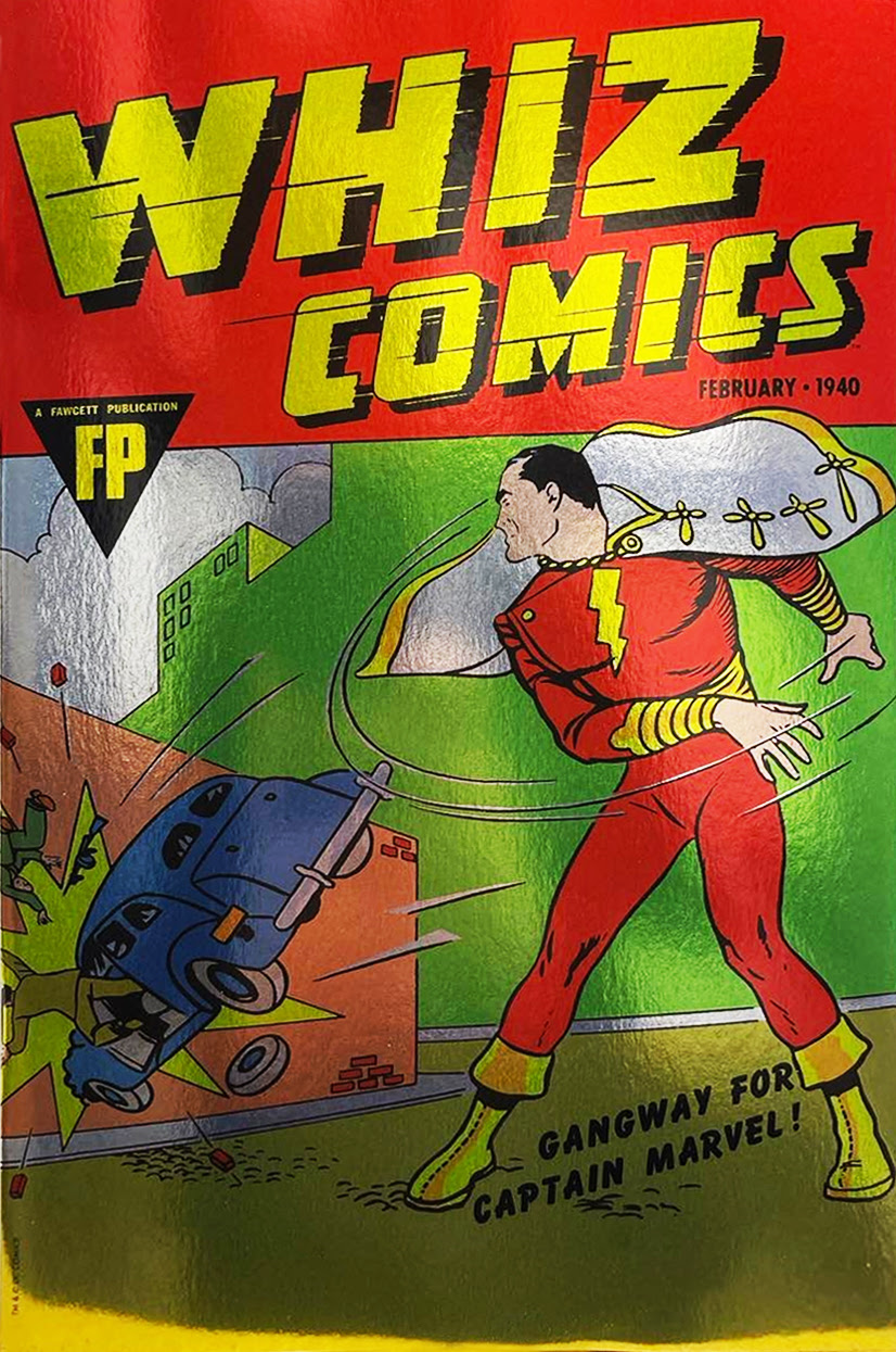 WHIZ COMICS 2 MEGACON FOIL FIRST APPEARANCE CAPTAIN MARVEL/SHAZAM– The ...