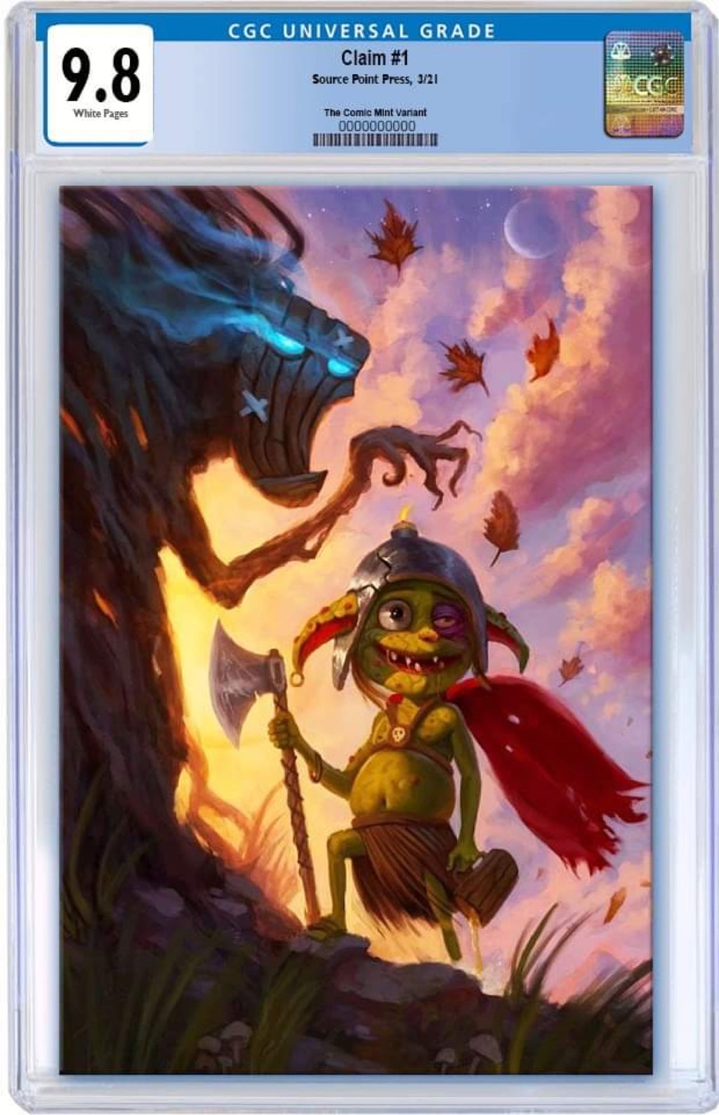CLAIM #1 AARON BARTLING VARIANT– The Comic Mint