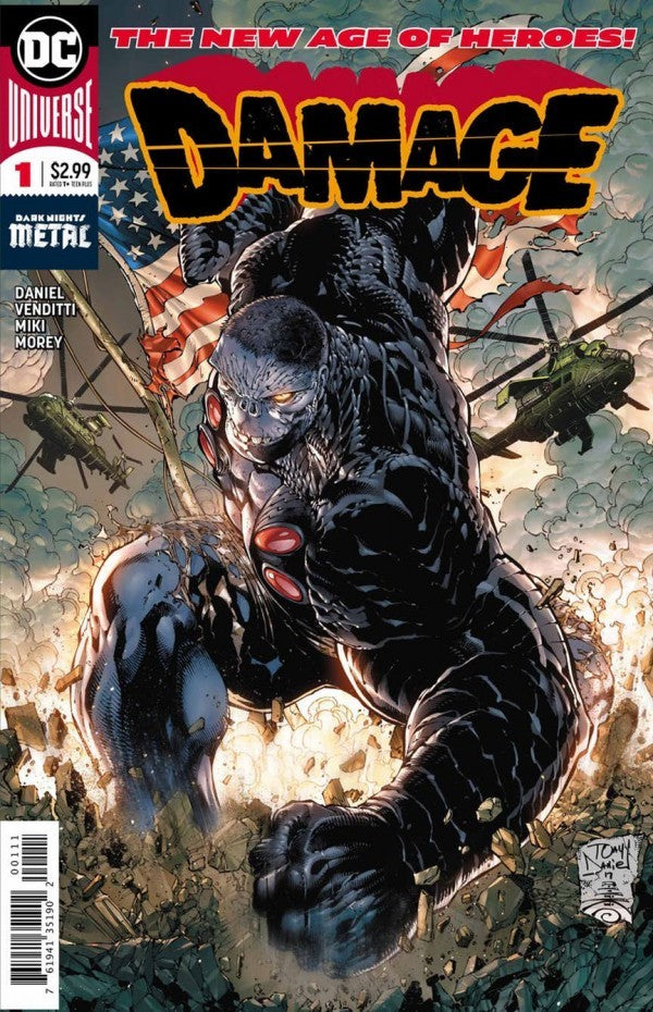 Damage #1 - Main Cover– The Comic Mint